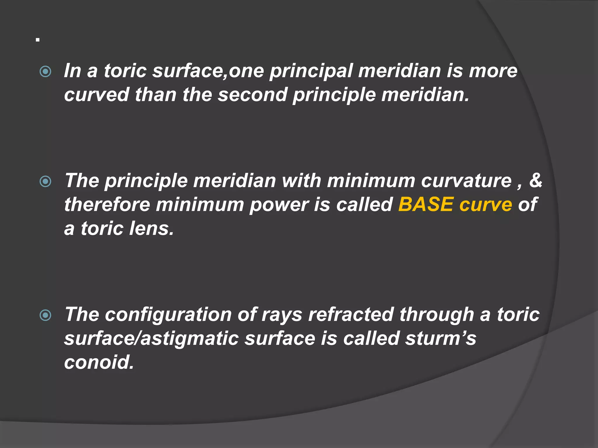 Sturm's conoid | PPTX