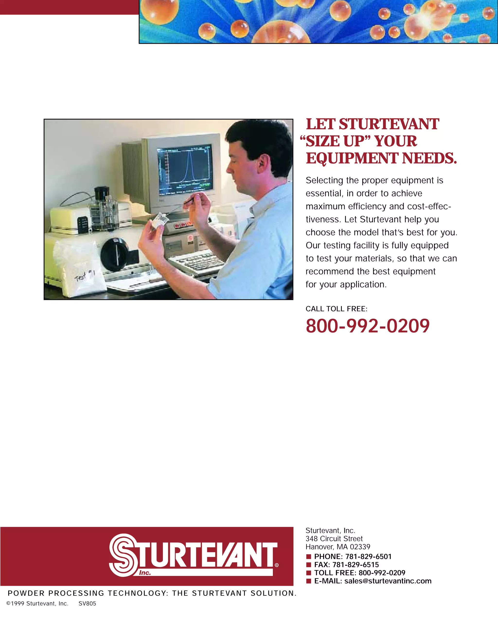 Sturtevant proven performers | PDF