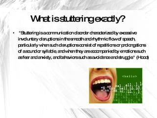 Stuttering | PPT