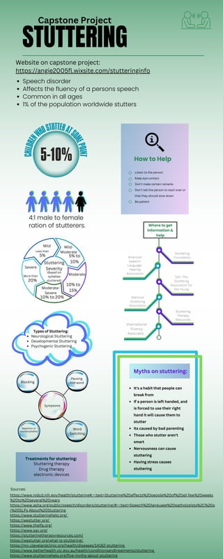 Stuttering Capstone Project: Updated Version | PDF