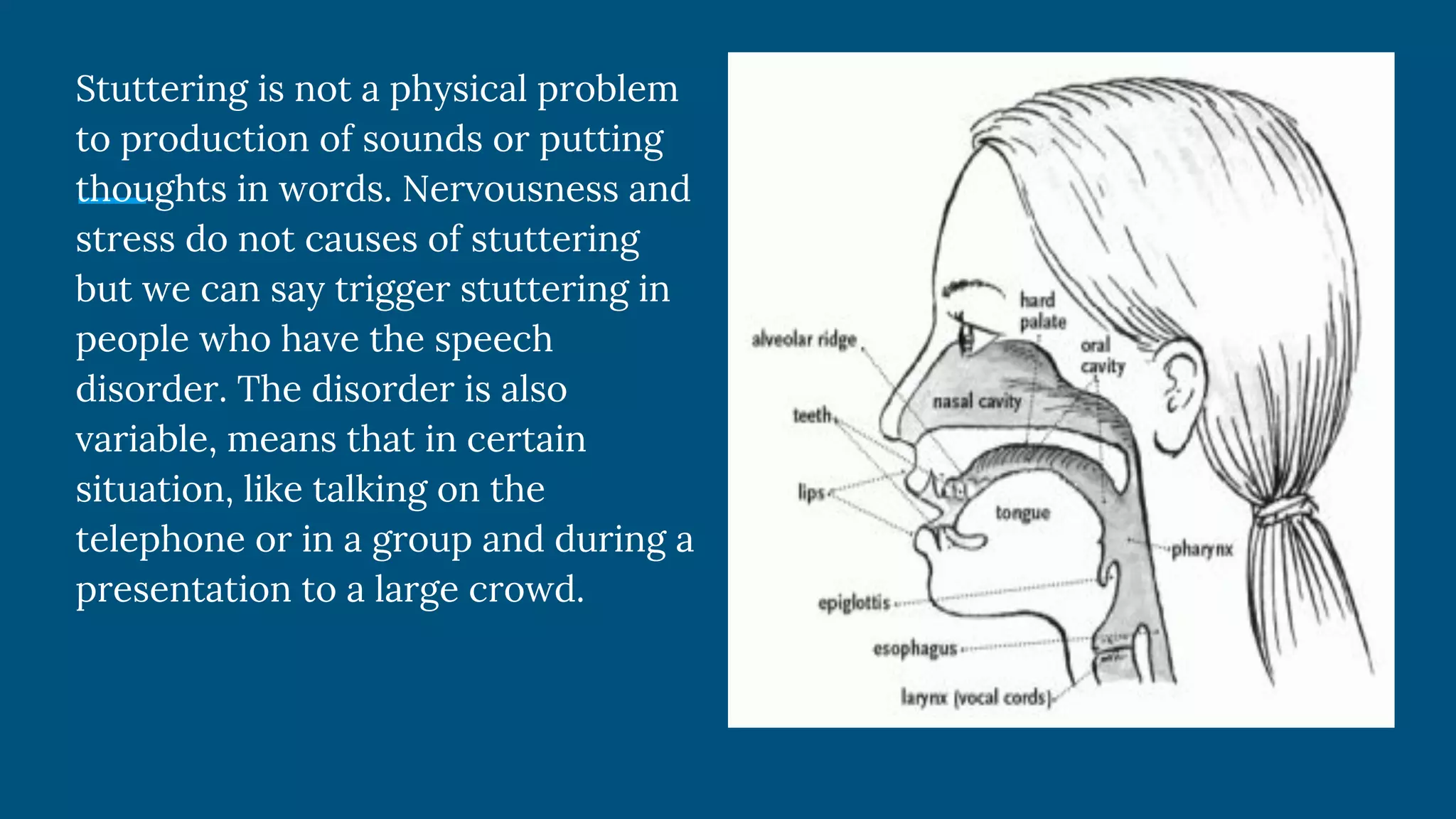 Stuttering and stammering | PDF