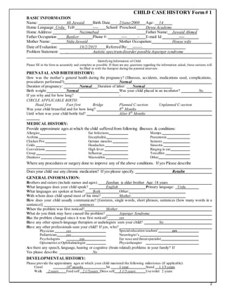 Stuttering cases forms practical | PDF