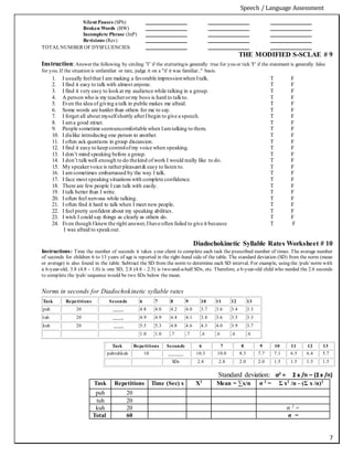 Stuttering cases forms practical | PDF