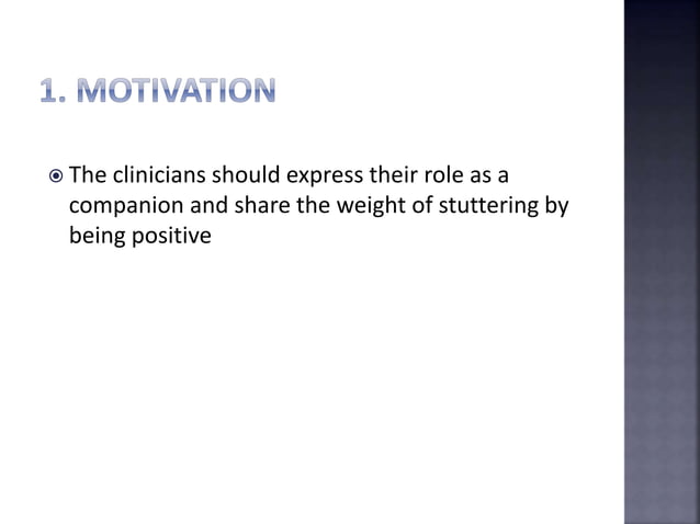 Stuttering modification therapy | PPTX | Brain and Nervous System ...