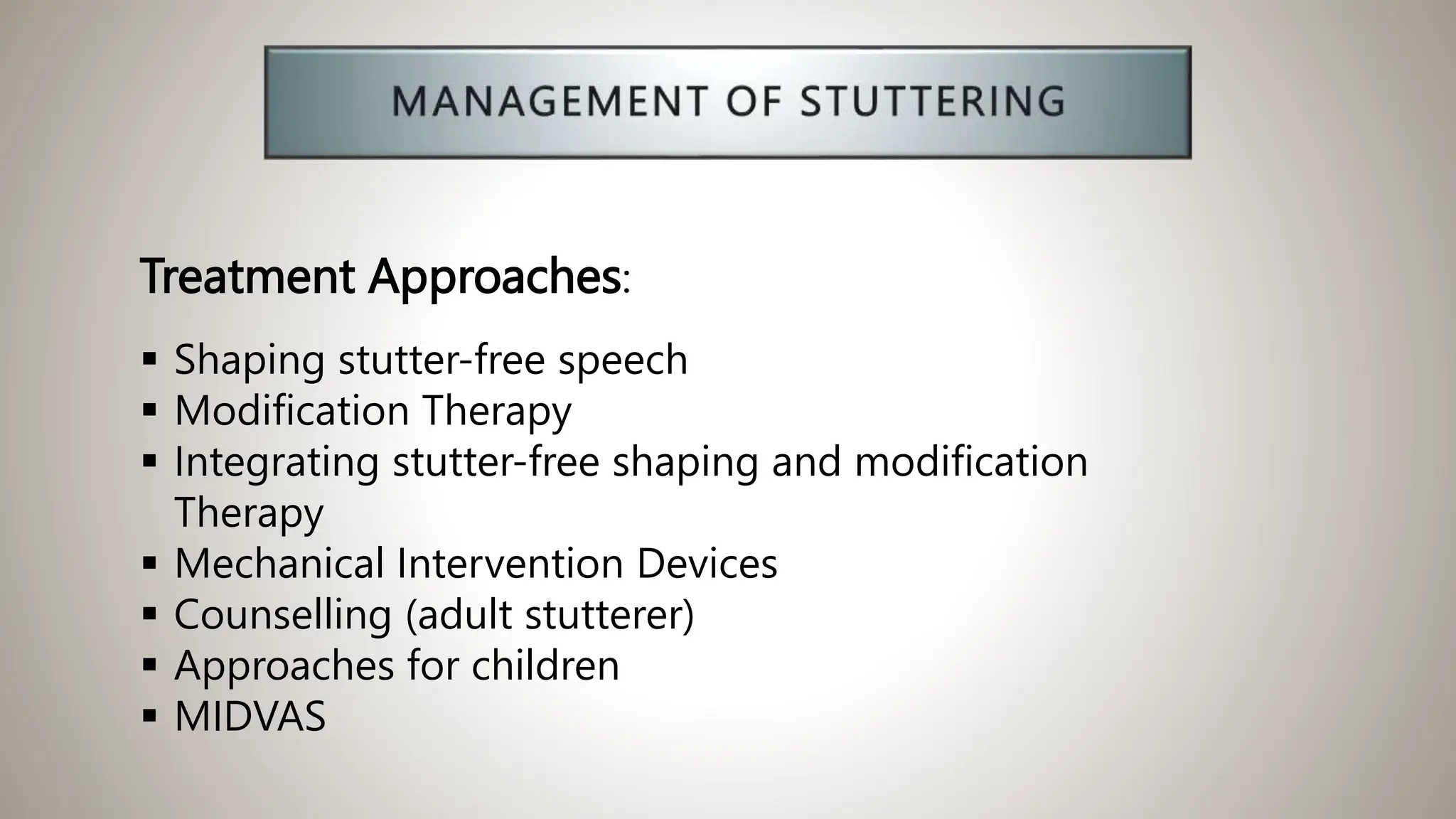Fluency disorder (Stuttering also known as stammering) | PPTX