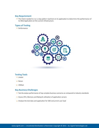 Case Study Performance Testing Helps Leading Life Insurance Company