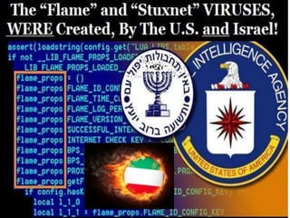 Stuxnet flame | PPT