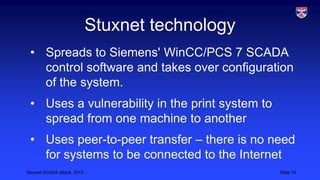 Stuxnet worm | PPTX