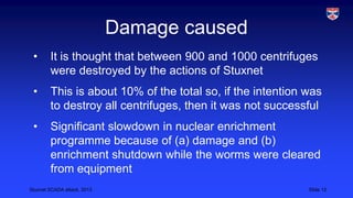 Stuxnet worm | PPTX