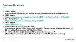 The importance of Quality Assurance for ICT Standardization | PDF