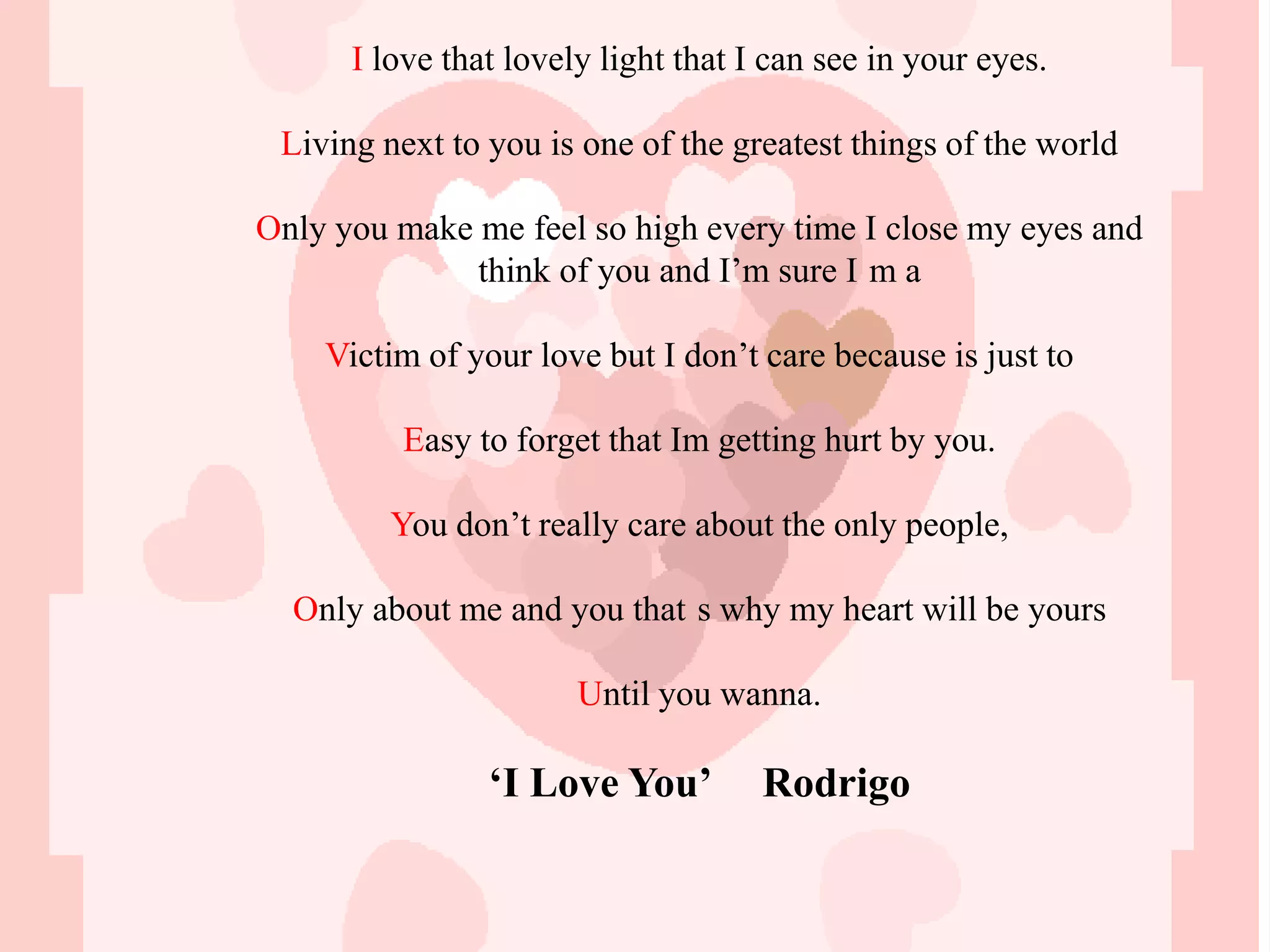 St Valentine Poetry | PPTX