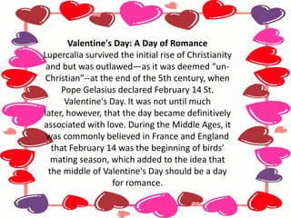 St valentine's day | PPTX