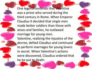 St valentine's day | PPTX