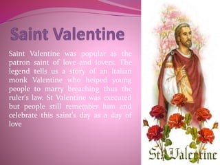 St. Valentine's Day | PPTX