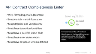 Apidays Paris 2023 - Why API Contracts Matter, Stève Sfartz, Cisco | PPT