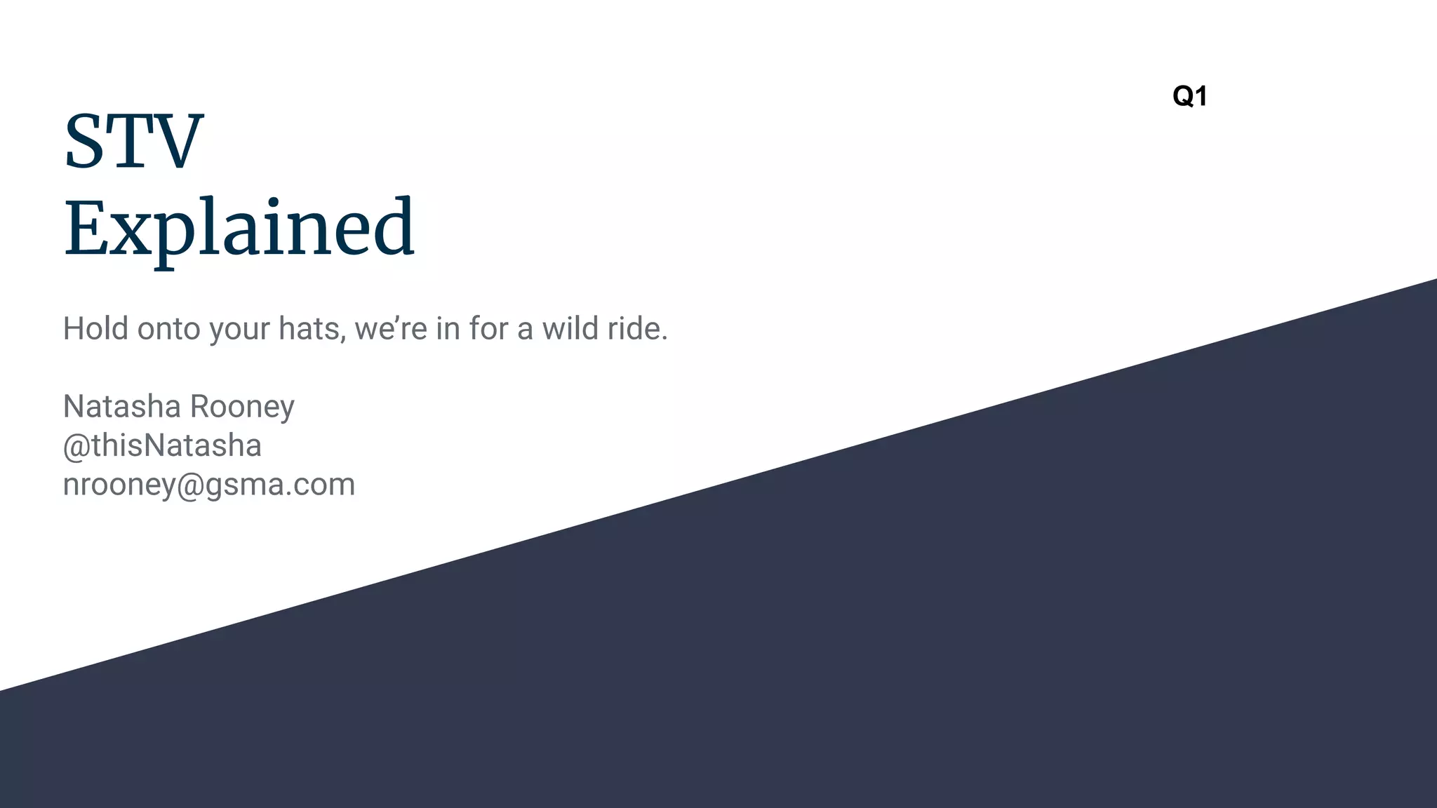 STV Voting System Explained | PPT