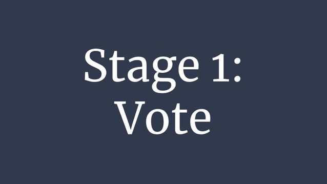 STV Voting System Explained | PPT