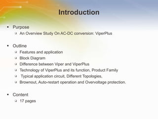 ViperPlus AC-DC Conversion | PPT