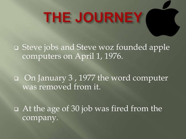 STEVE JOBS | PPT