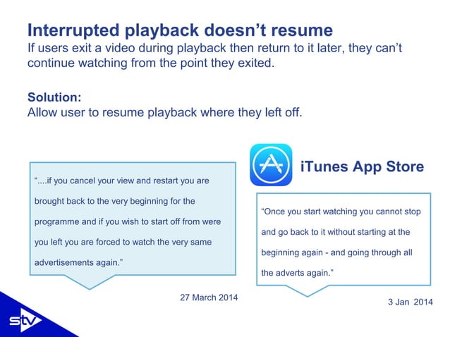 Stv player presentation | PPT