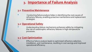STW on Failure Analysis of Refractories | PPTX