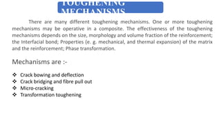 TOUGHENING MECHANISMS OF CERAMICS.PPTX - NITR | PPTX