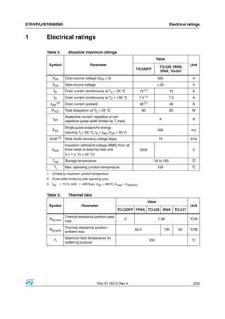 Original N-channel 650 V 0.230 Ohm 12 A MDmesh V Power MOSFET in DPAK ...