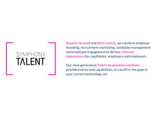 Symphony Talent: Deliver on Your Brand Promise | PPT