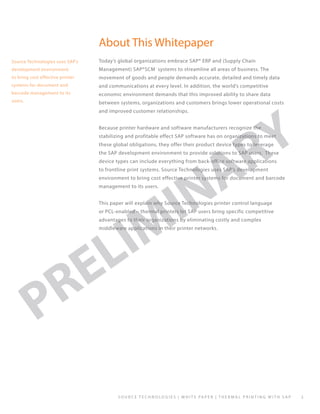 Document Management and Barcode Printing with SAP | PDF | Desktop ...