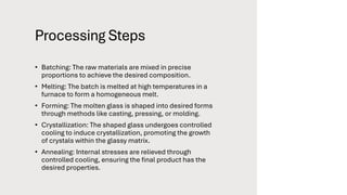 Glass Ceramics: Processing and Properties | PDF