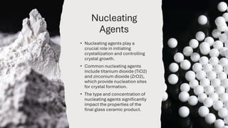 Glass Ceramics: Processing and Properties | PDF