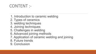CERAMIC WELDING AND JOINING 120CR1133.ppt