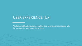 UX and VIMM @ LTUX (jul18) | PPT