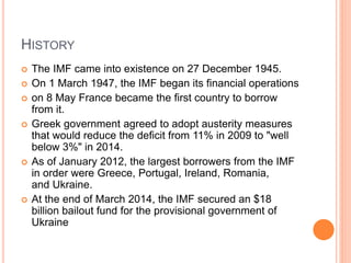 IMF. | PPT