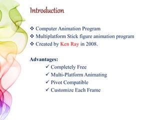 Stykz1 | PPTX | Computer Animation | Computer Software and Applications