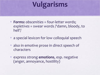 Colloquial & Literary types of communiation | PPT