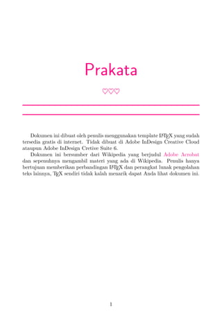 LaTeX InDesign CC | PDF