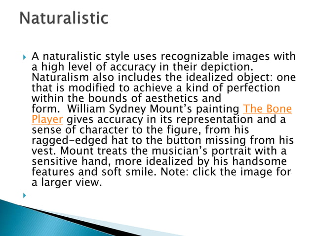 Artistic Style & Psychology | PPTX | Modern Art | Fine Art