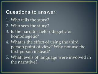 Style and point of view | PPTX