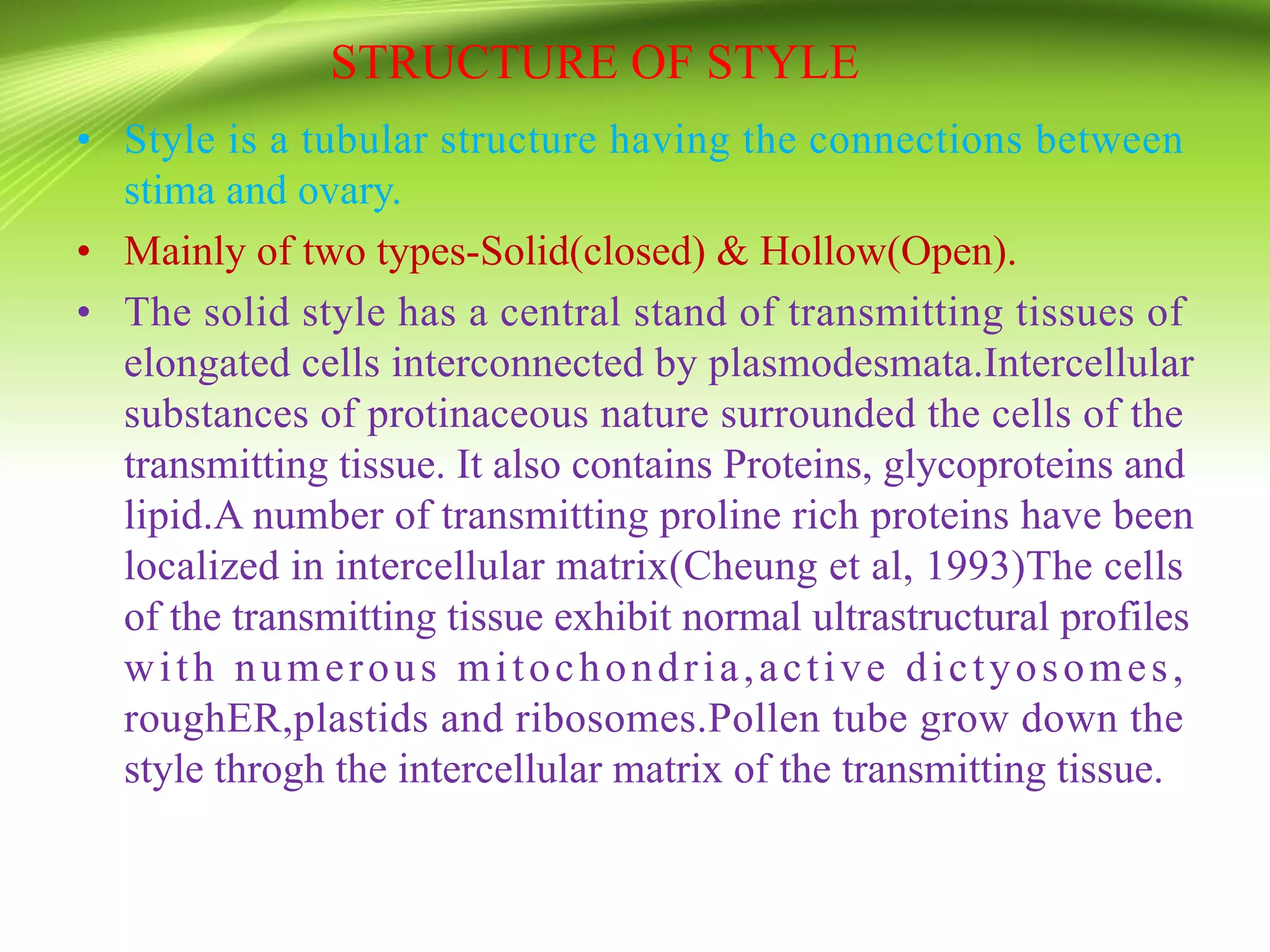 Style and stigma-Structure & diversity | PDF