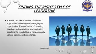 Style approach theory | PPTX