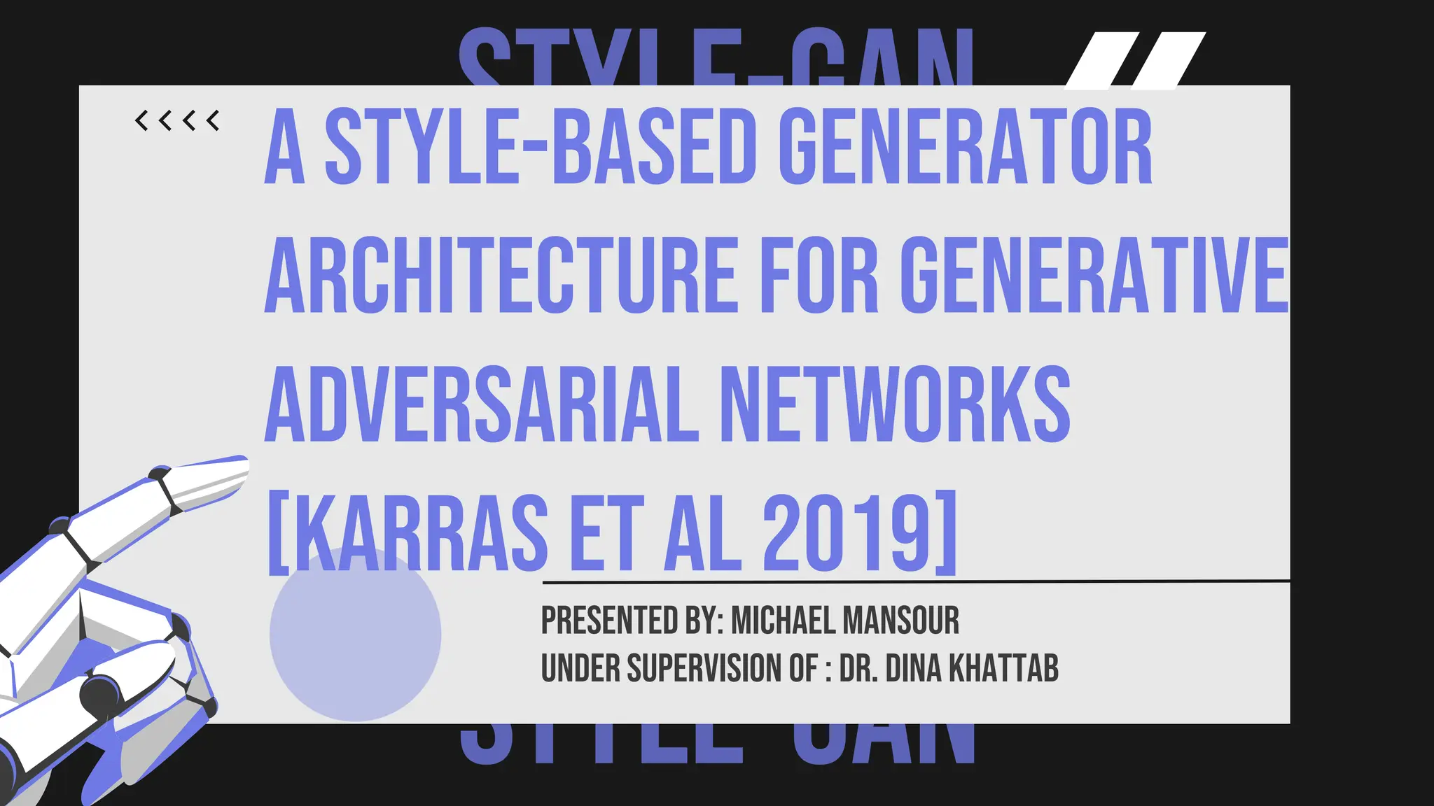 A Style Based Generator Architecture For Generative Adversarial