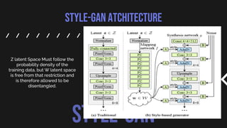 A Style-Based Generator Architecture for Generative Adversarial Networks Walk-Through.pptx | 3-D ...