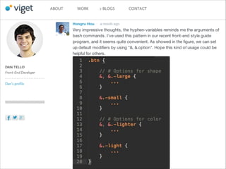 Introduction to Baidu map Web app front-end style guide | PPT | Free Download