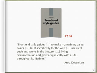 Introduction to Baidu map Web app front-end style guide | PPT