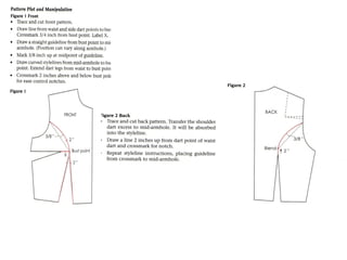 styleline fashion pattern diseño de ropa | PPT
