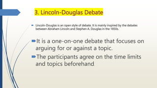 Styles-of-Debate-PowerPoint Presentation | PPTX