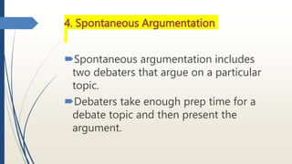 Styles-of-Debate-PowerPoint Presentation | PPTX