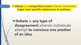 Styles-of-Debate-PowerPoint Presentation | PPTX