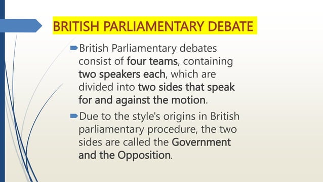 Styles-of-Debate-PowerPoint Presentation | PPTX